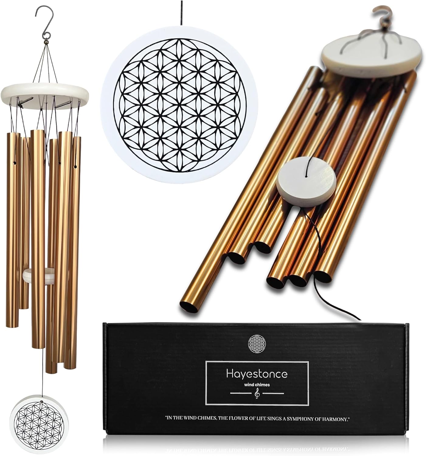 Amazon.com : Hayestonce Windchimes Outdoors Clearance. Unique Design ...