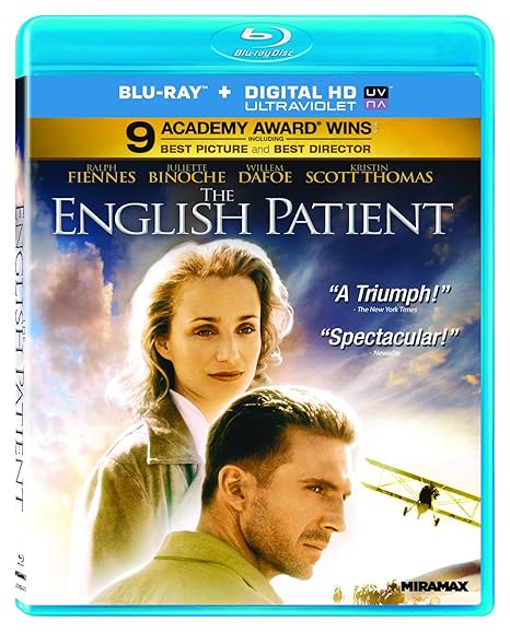 Amazon.com: The English Patient [Blu-ray] : Ralph Fiennes, Juliette ...