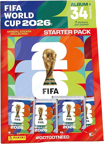 FIFA World Cup 2026 Sticker Collection Starter Pack : Amazon.co.uk ...
