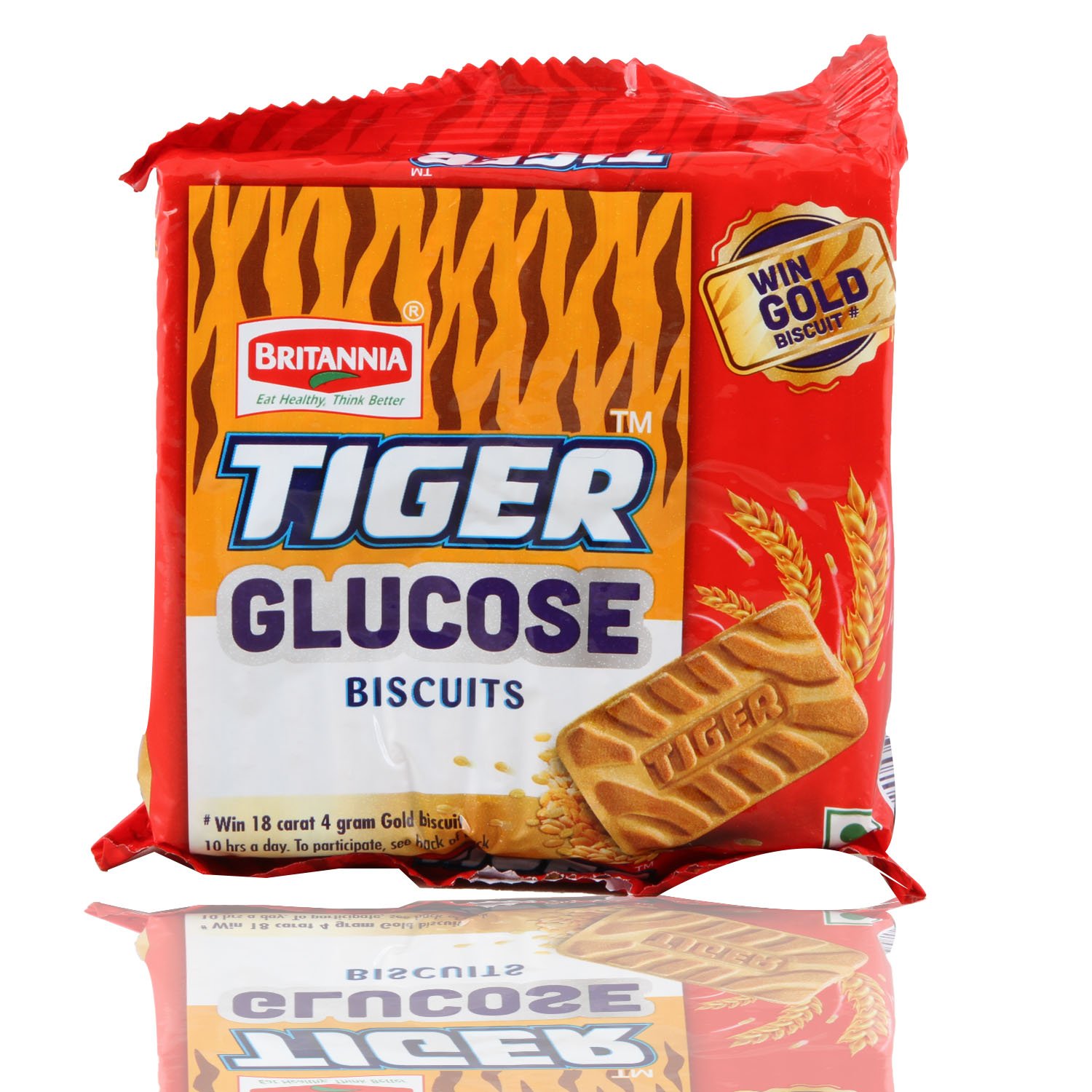 Britannia Tiger Biscuits, Glucose, 124g Pack : Amazon.in: Grocery ...