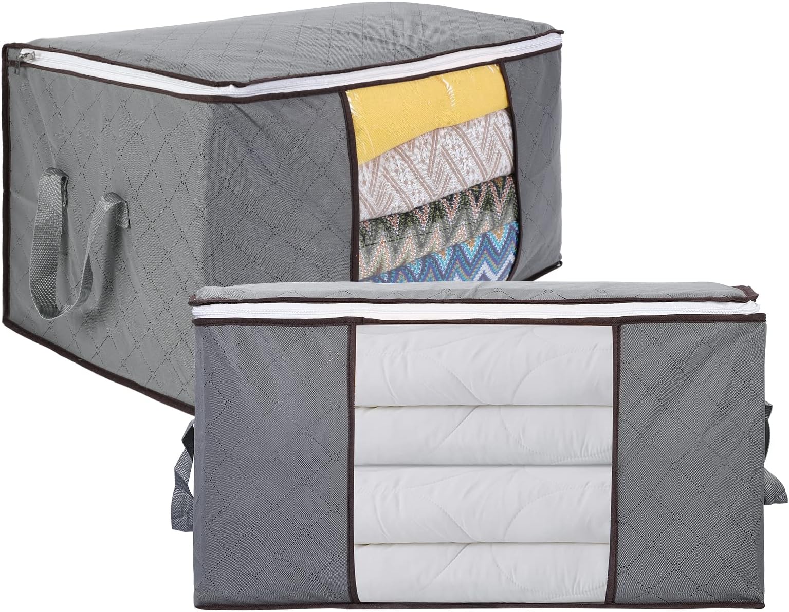 MAISITOO Lot de 6 Sacs de Rangement pour Vêtements, 90L Sac de ...