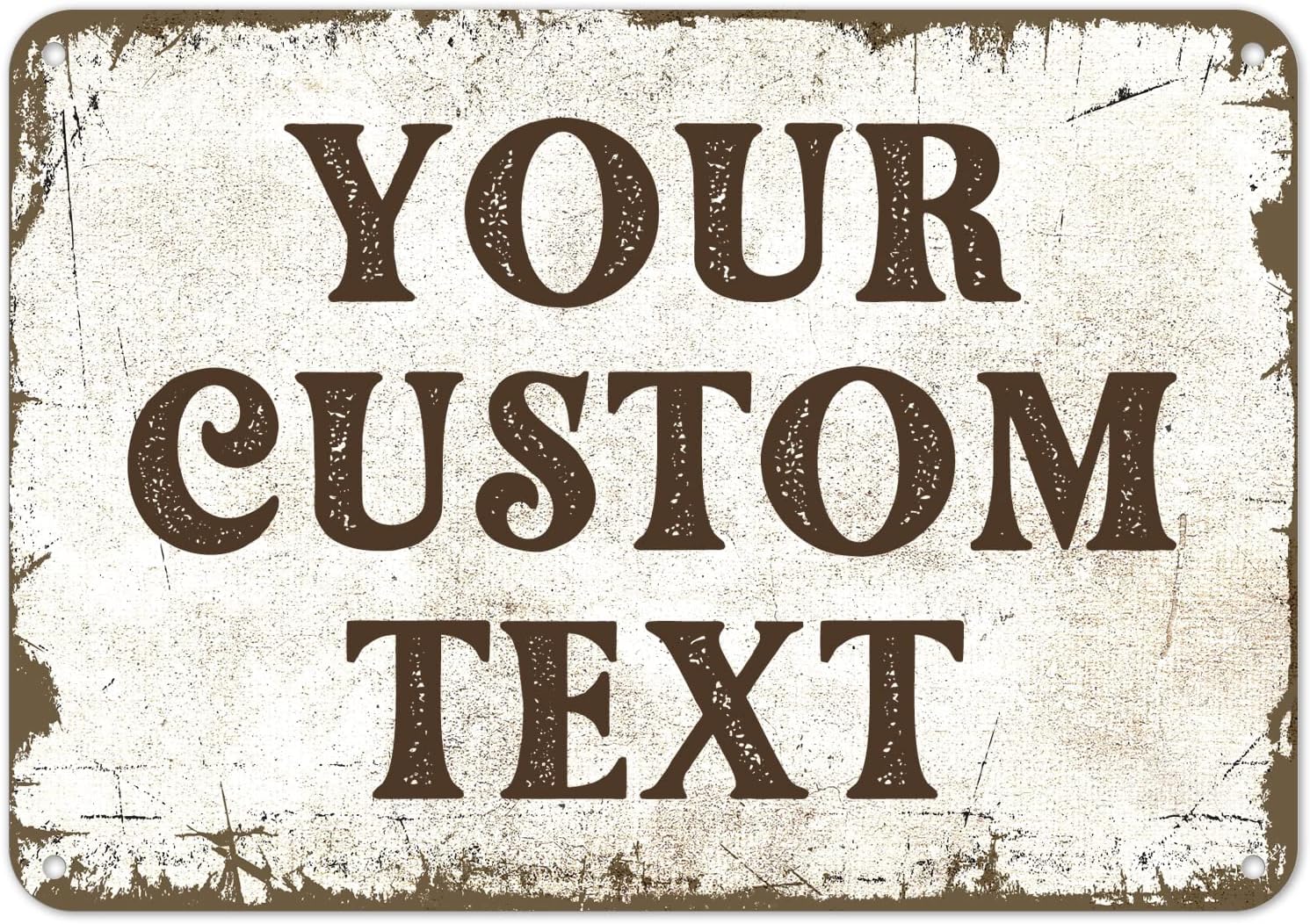 Amazon.com : Custom Signs - Custom Street Signs 18" x 4" Personalized ...