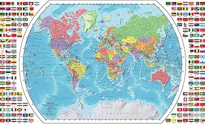 Buy Replogle Globes 18/1 World Map Online Philippines | Ubuy