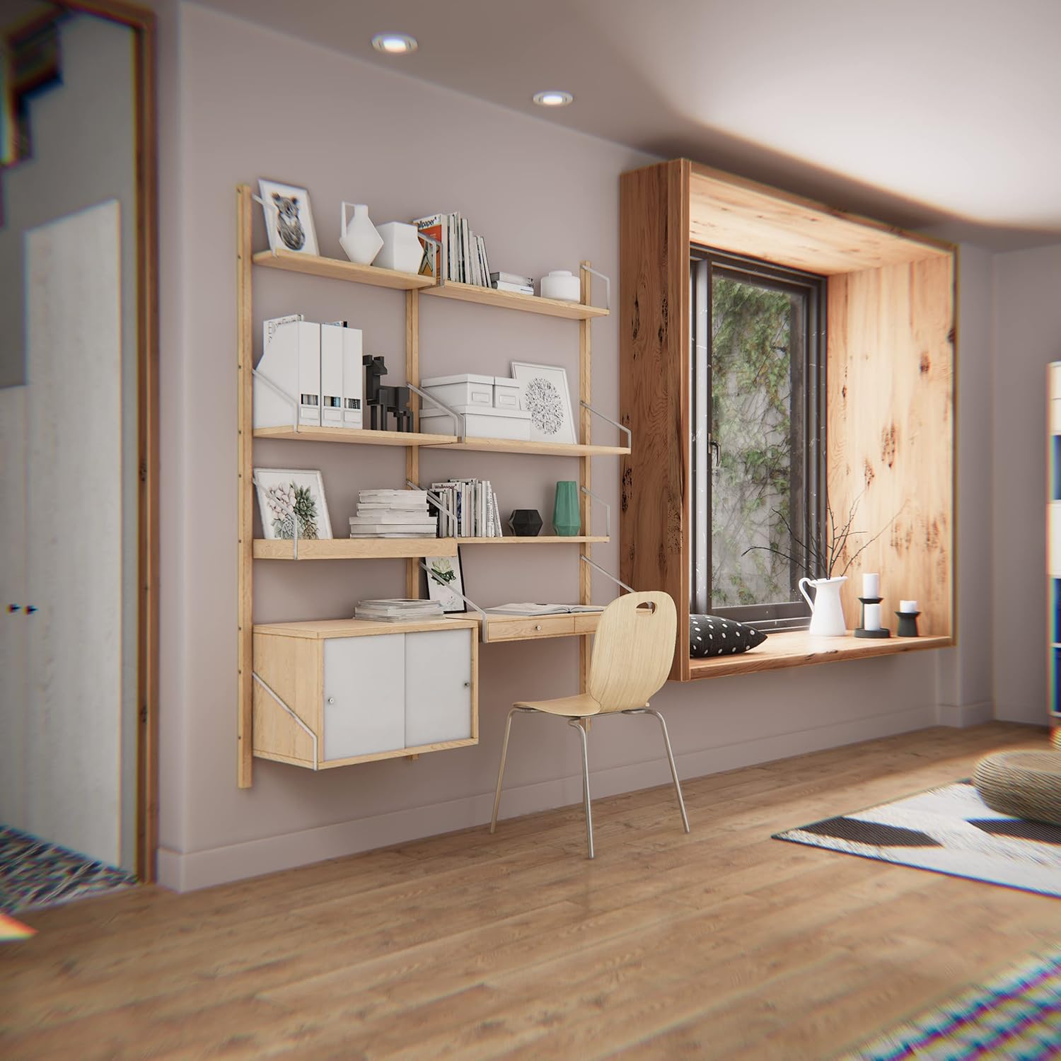 Microblend Interior Paint and Primer - Purple/Soft Lilac, Flat Sheen, 5 ...