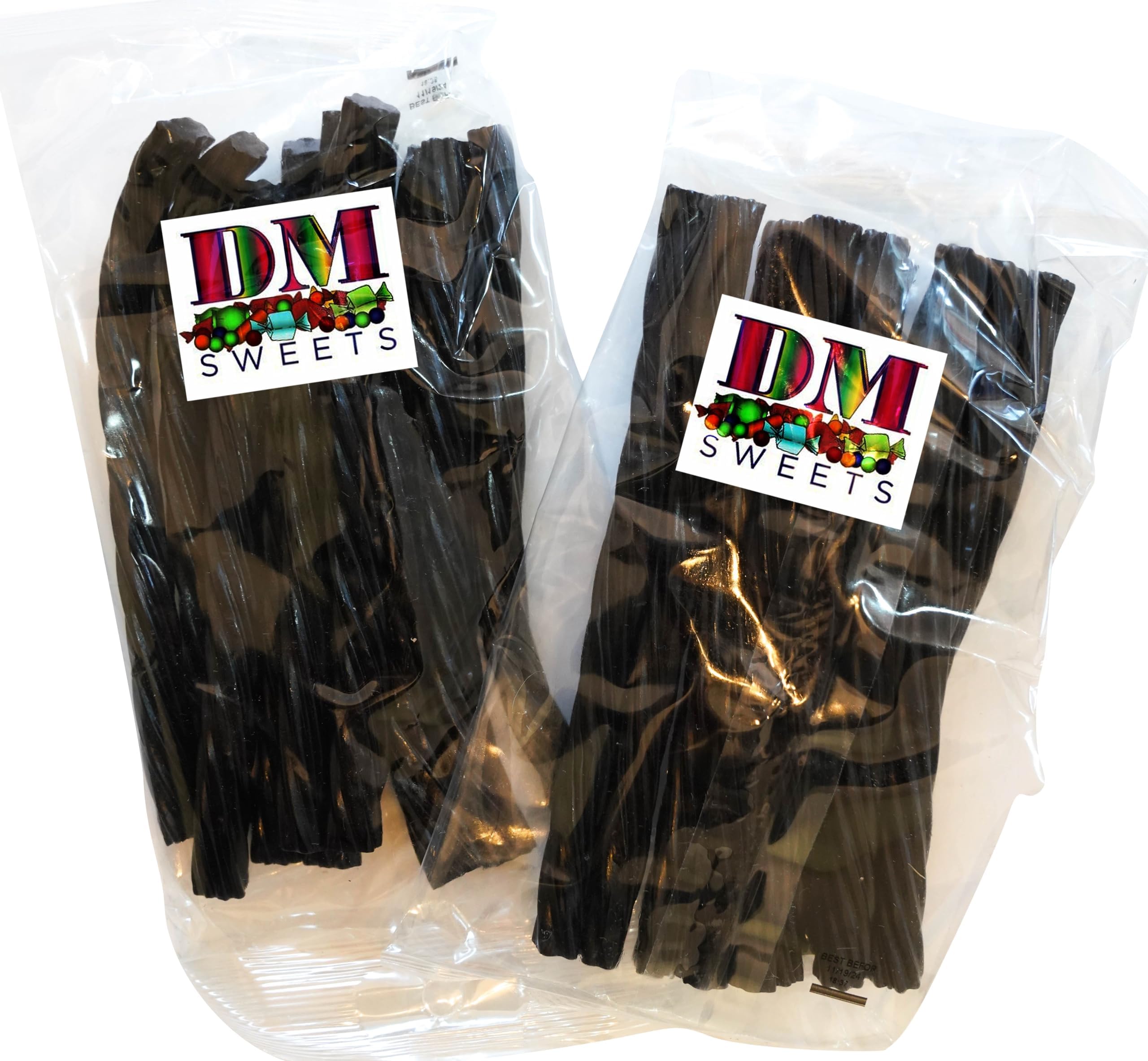 Amazon.com : La Pipette Black Licorice Pipes Candy 60 Count Box ...