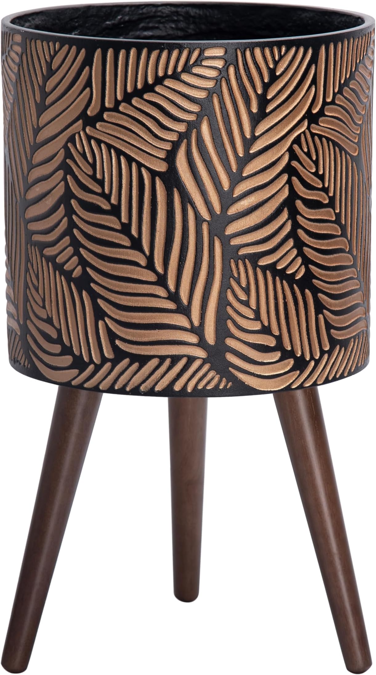 Amazon.com : Melrose International Wood Planter with Stand 12"H : Patio ...