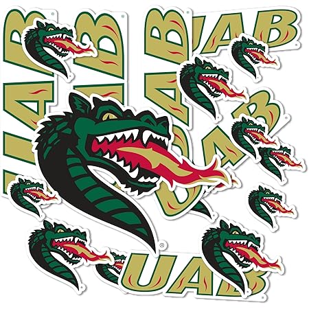 Amazon.com: University of Alabama at Birmingham Sticker Blazers UAB ...