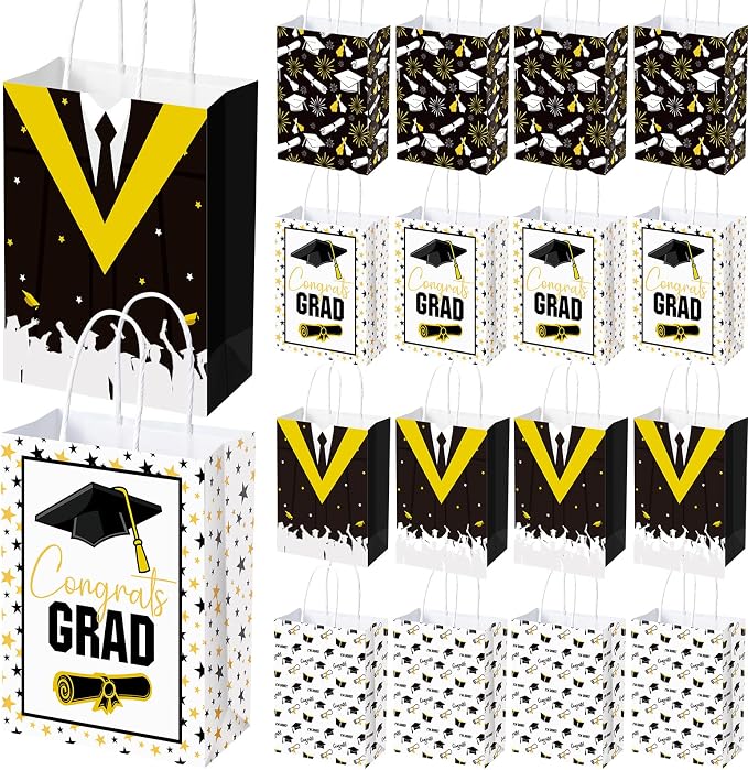 Amazon.com: 60 Pcs Graduation Gift Bags for Kids Graduation Party Favor ...
