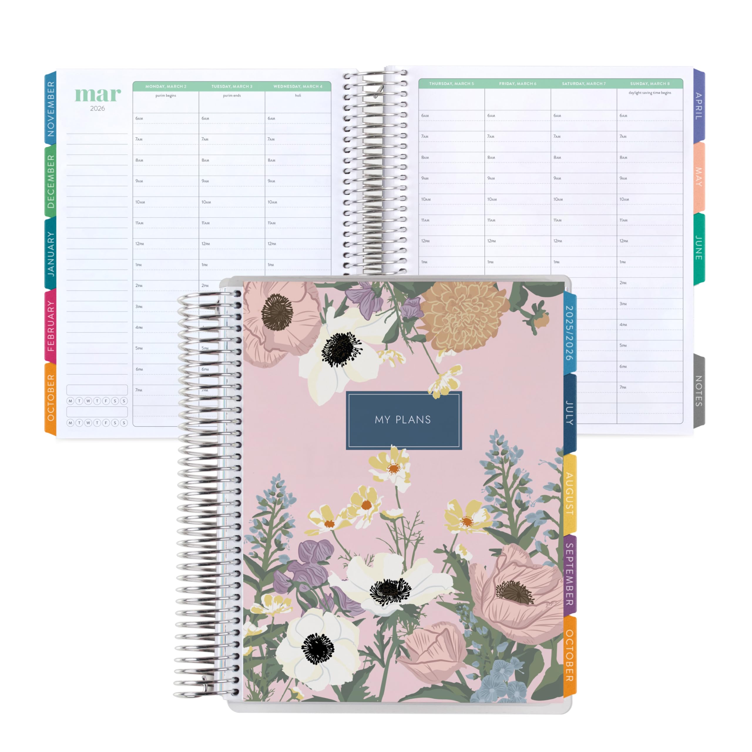 Erin Condren Daily Duo Erin Condren Academic Planner Aug 2025-Jul 2026 ...