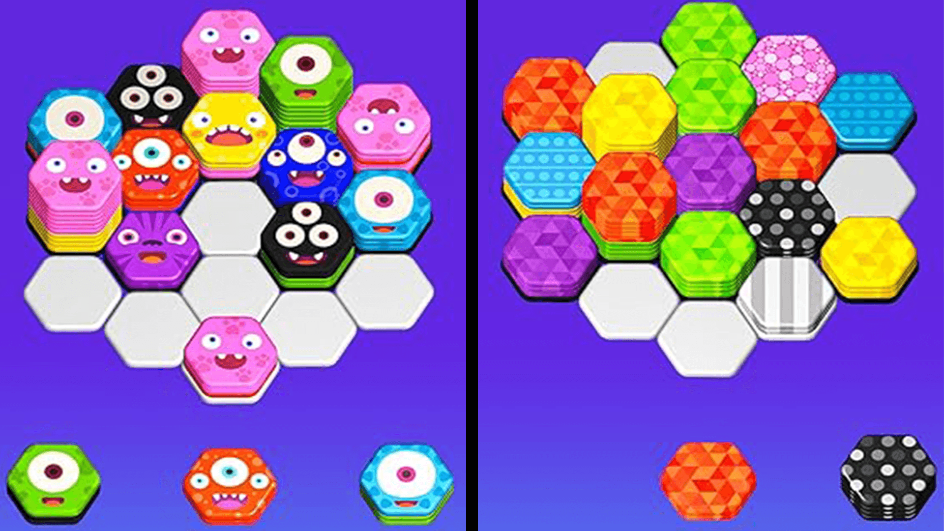 Hexa Sort Challenge: Hexa Color Sort Monster Puzzle - Hexa Sorting ...