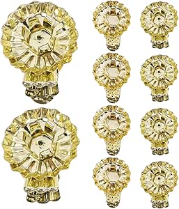 Amazon.com: Cabilock 20pcs Christmas Candle Clips for Tree Metal ...