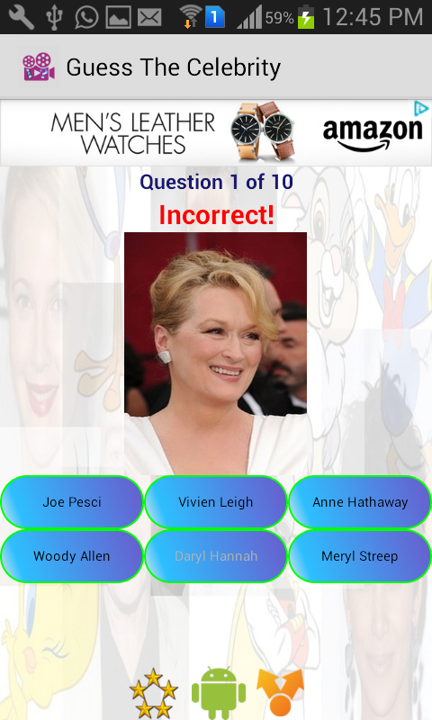 Guess The Celebrity - App on Amazon Appstore