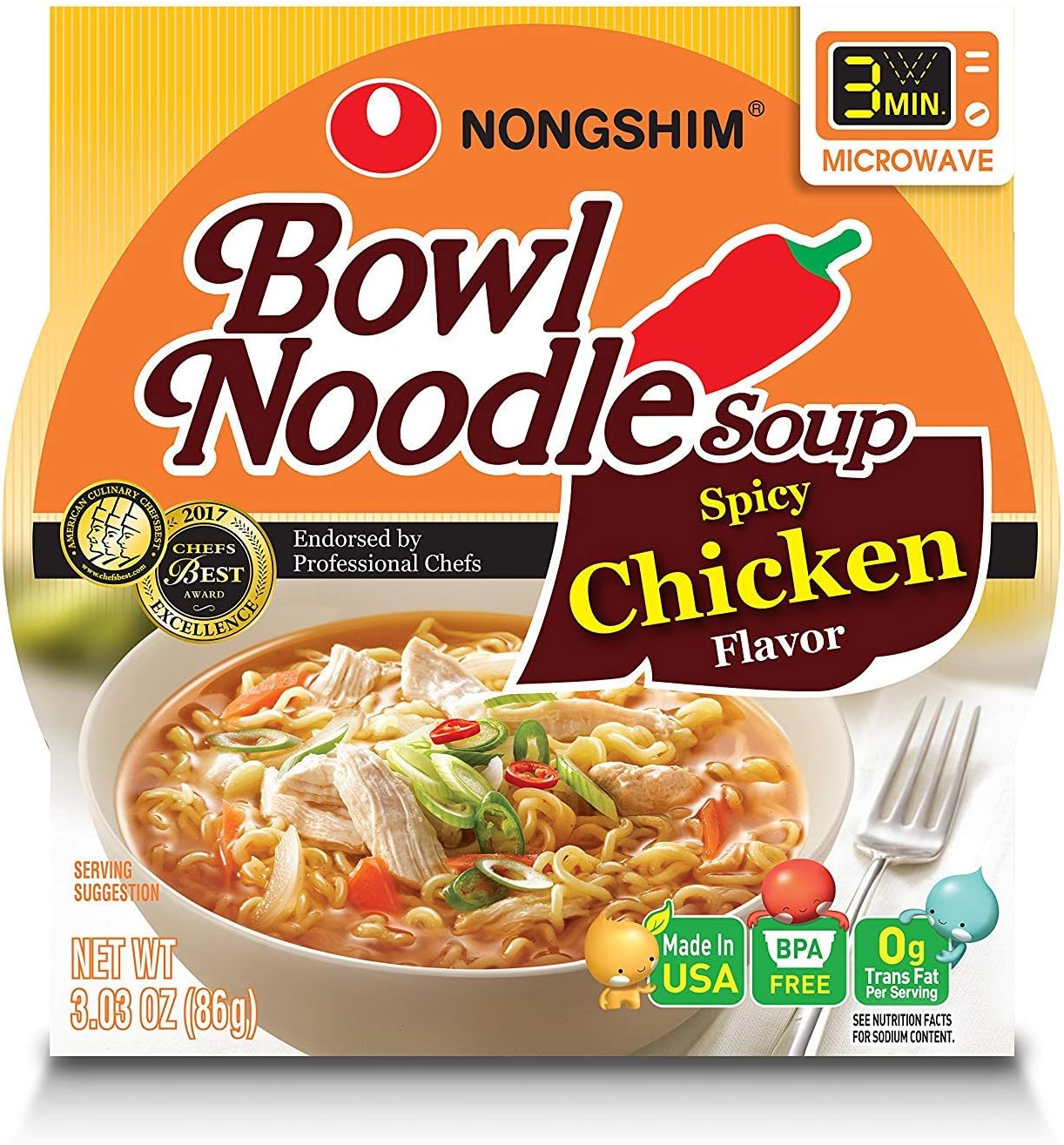 Amazon.com : Nongshim Ramen Noodles, Gourmet Instant Ramen, Premium ...