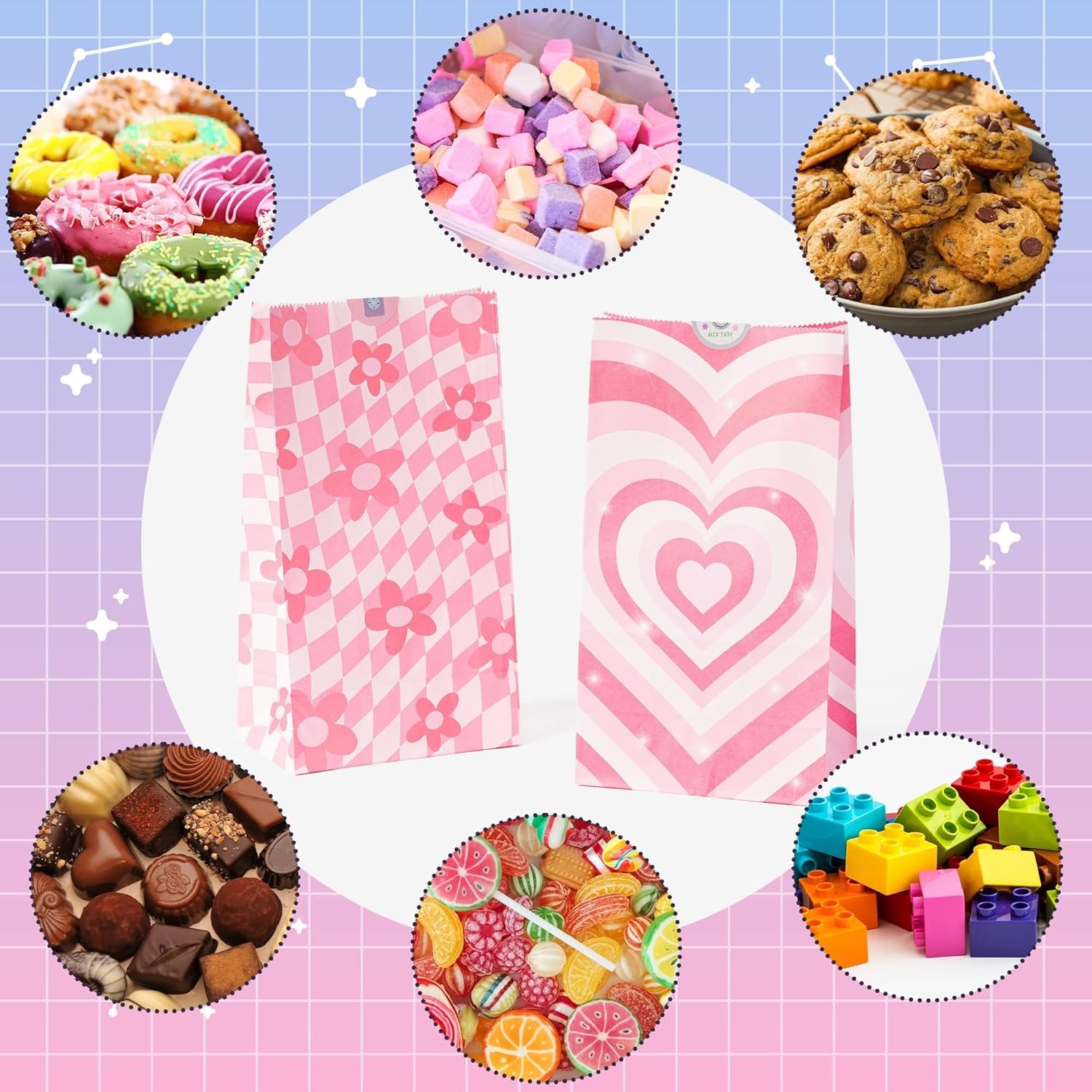 Amazon.com: ANGOLIO 26Pack Y2k Party Bags 2000s Vintage Party Gift Bag ...