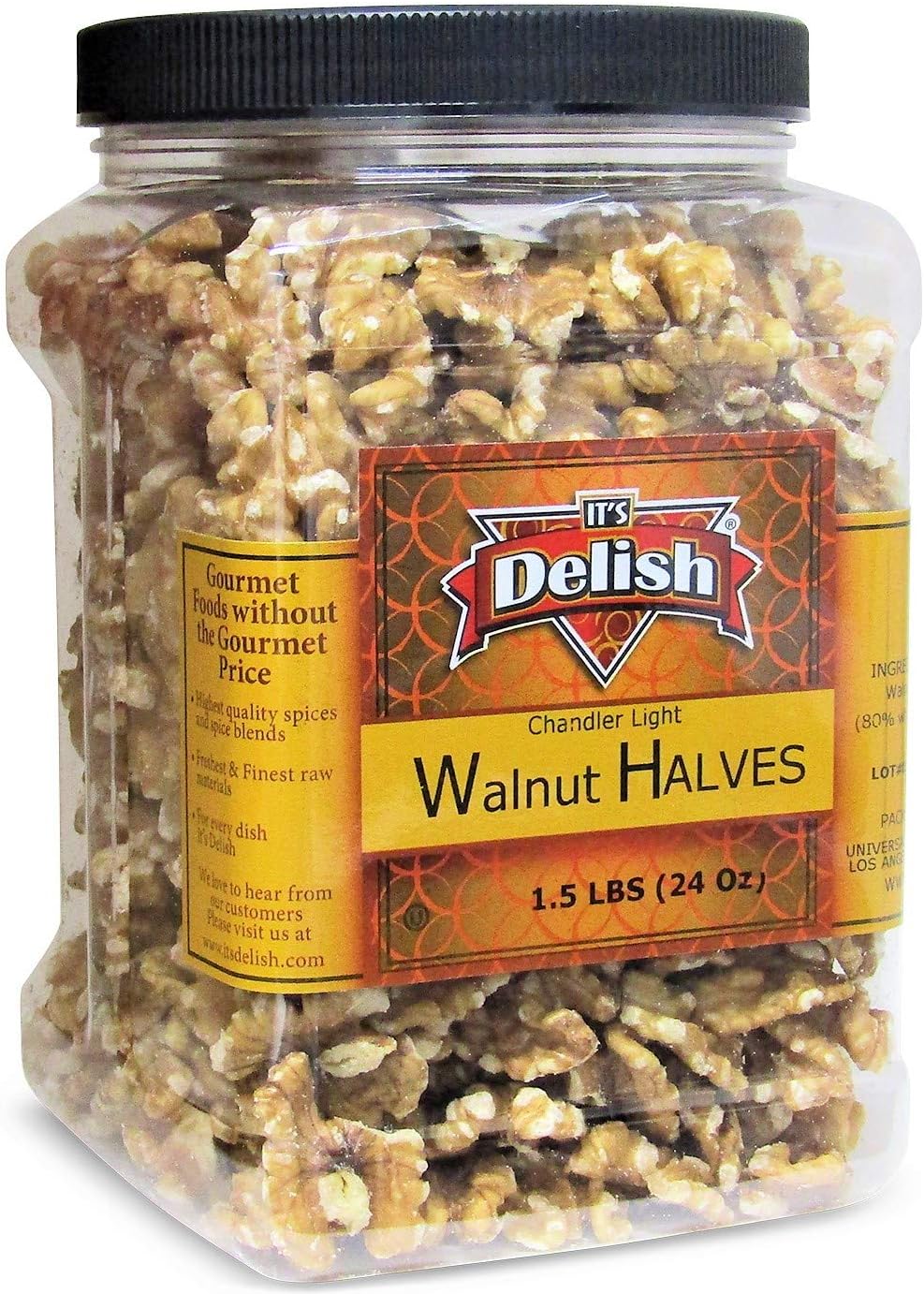 Amazon.com : Fisher Chef's Naturals Chopped Walnuts, 6 Ounces ...
