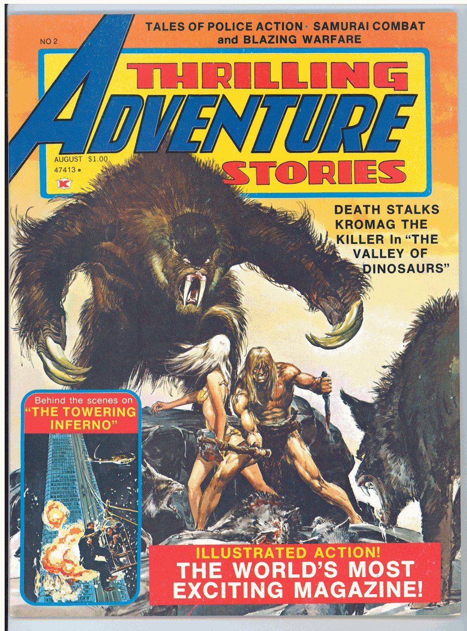 Thrilling Adventure Stories #1 ( 1975 Seaboard Magazine): Jeff Rovin ...
