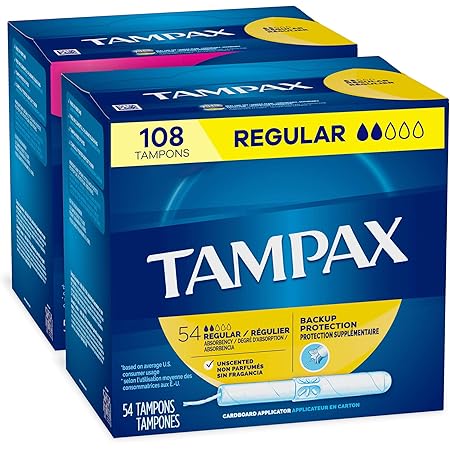 Amazon.com: Tampax Regular OLD : Health & Household