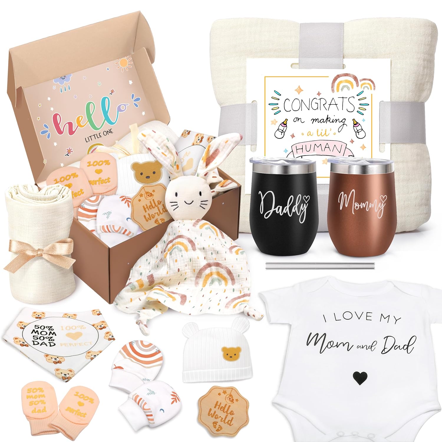 Amazon.com : New Mom Gifts for Women, Pregnancy Gifts for New Parents ...