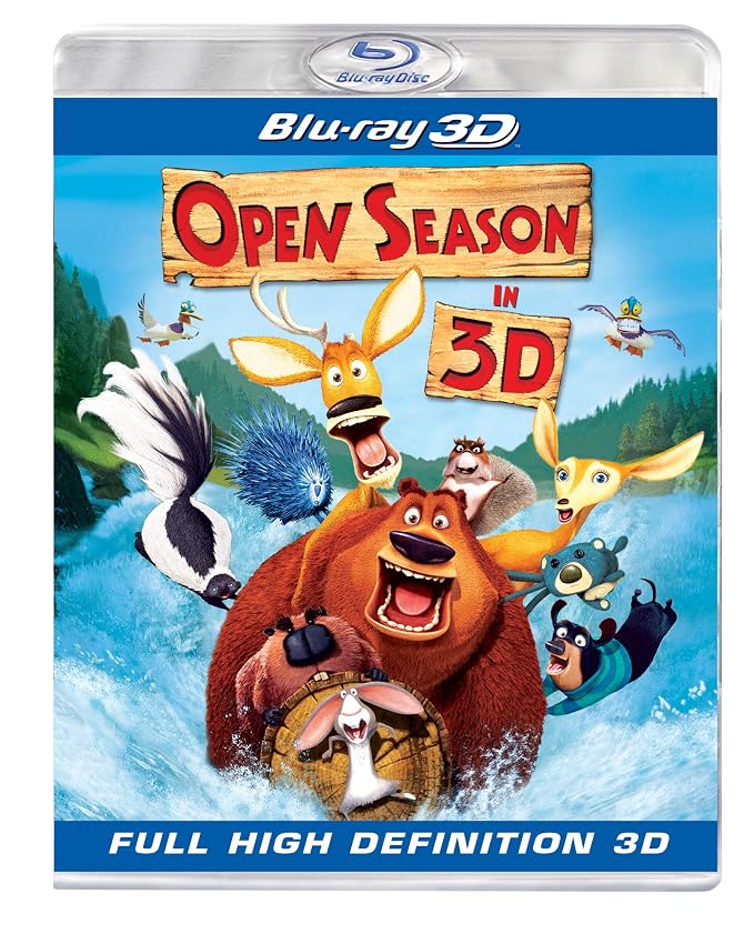 Open Season (Blu-ray 3D) (Region Free | US Import): Amazon.in: Martin ...