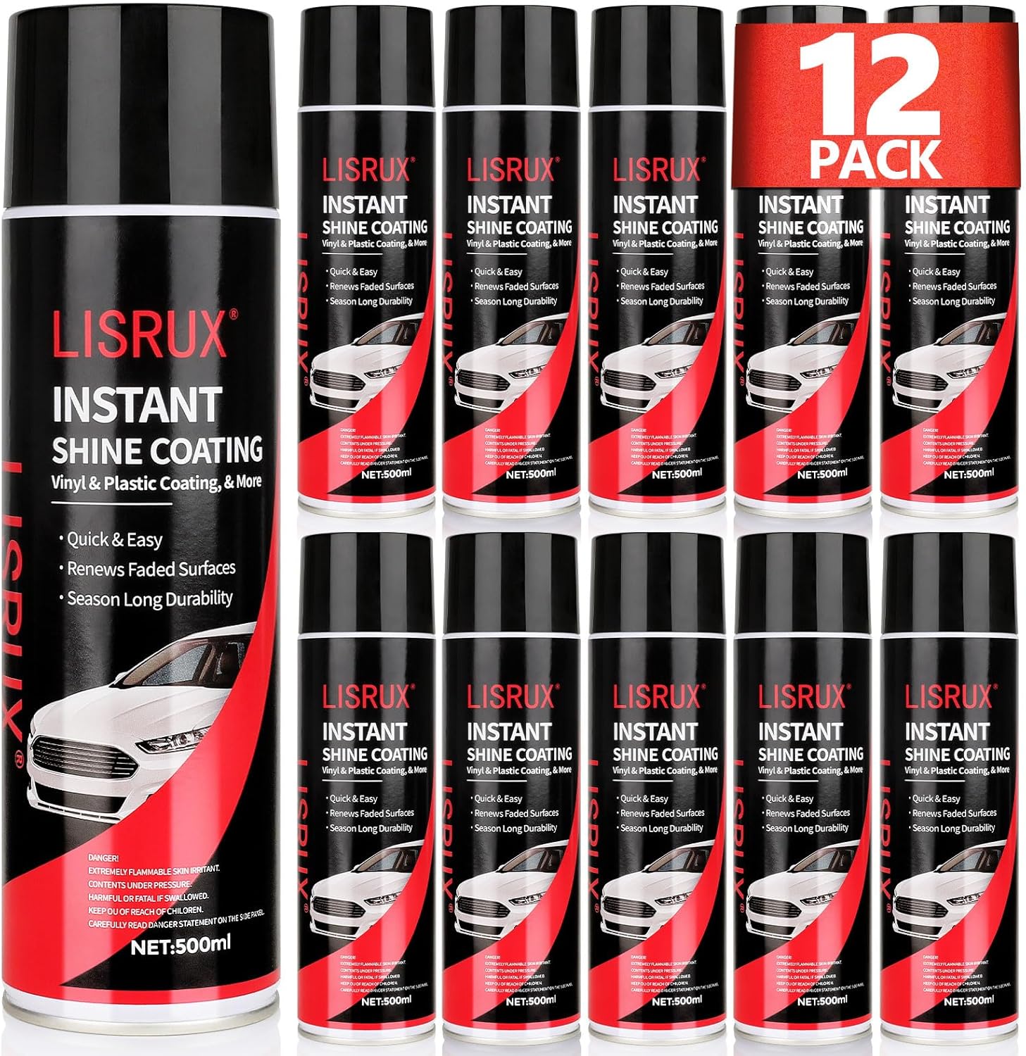 Amazon.com: Shine & Protectant High Gloss Coating 16.9 oz (12 Pack ...
