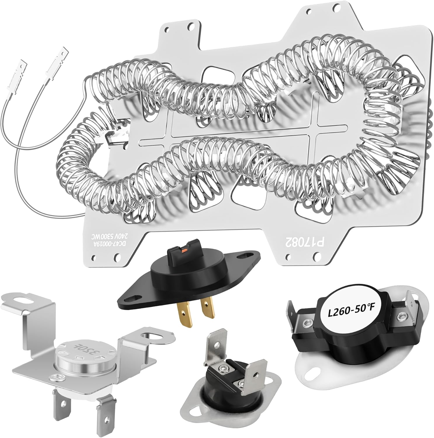 Amazon.com: Funmit DC47-00019A Dryer Heating Element for Samsung ...