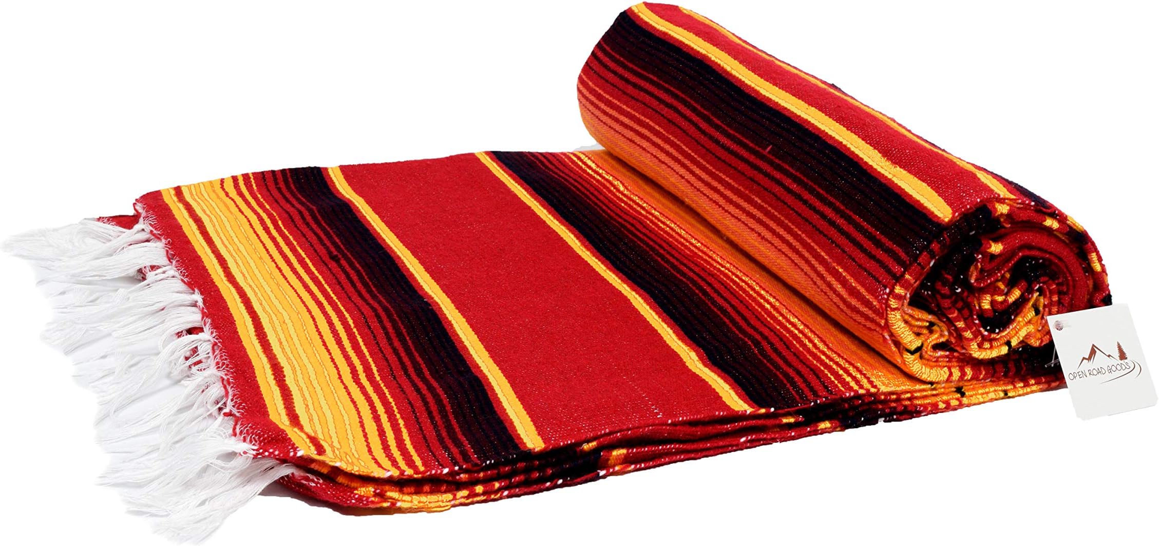 Amazon.com: Serape roll up Blanket with Leather Strap for Harley ...