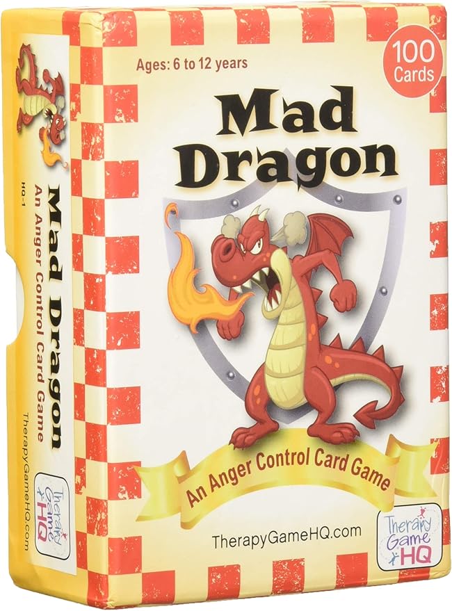 Amazon.com: Mad Dragon - an Anger Control Card Game for Kids Aged 6 to ...