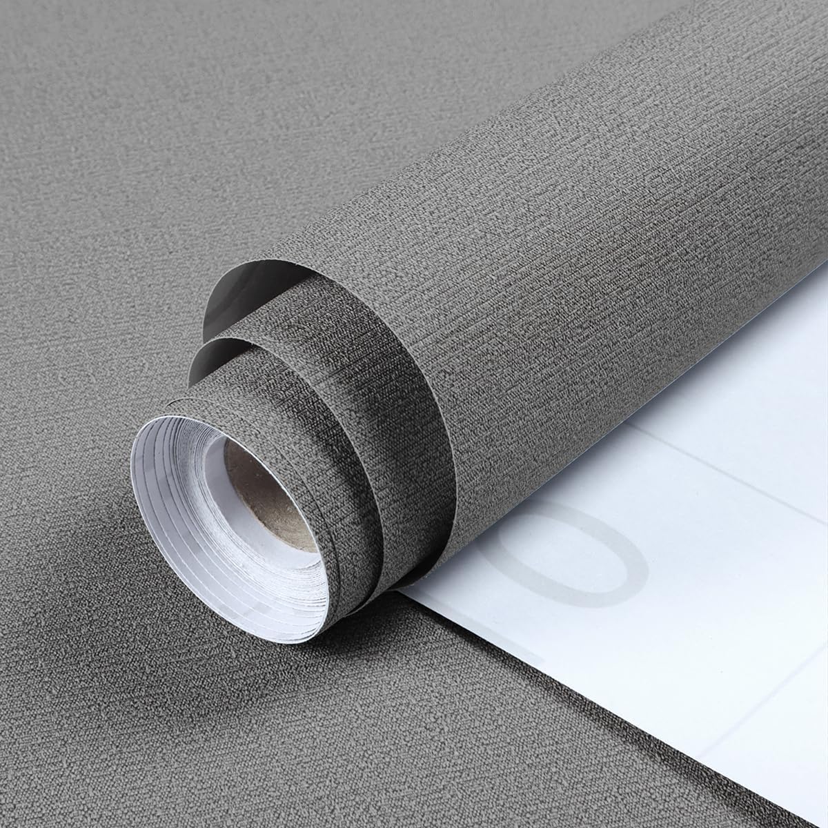 Akywall Concrete Peel and Stick Wallpaper 394inch Grey Concrete Contact ...