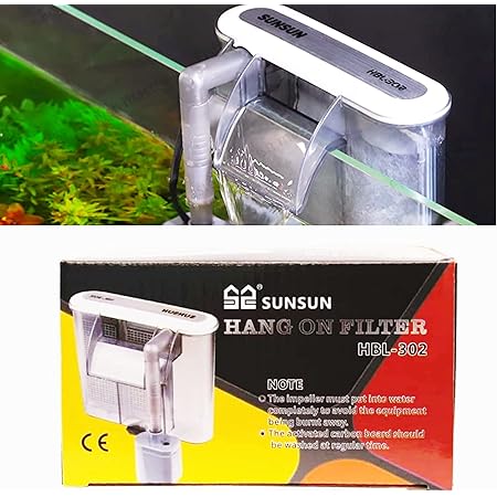 Sunsun Xiaoli New Premium XBA Series Water Fall Style Hang On Filter ...