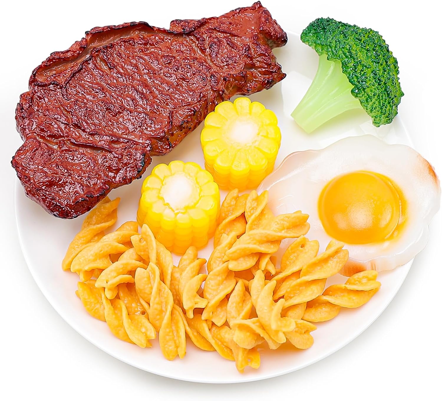 Amazon.com: Funzhan 25pcs Artificial Steak Fake Roast Beef Meat ...