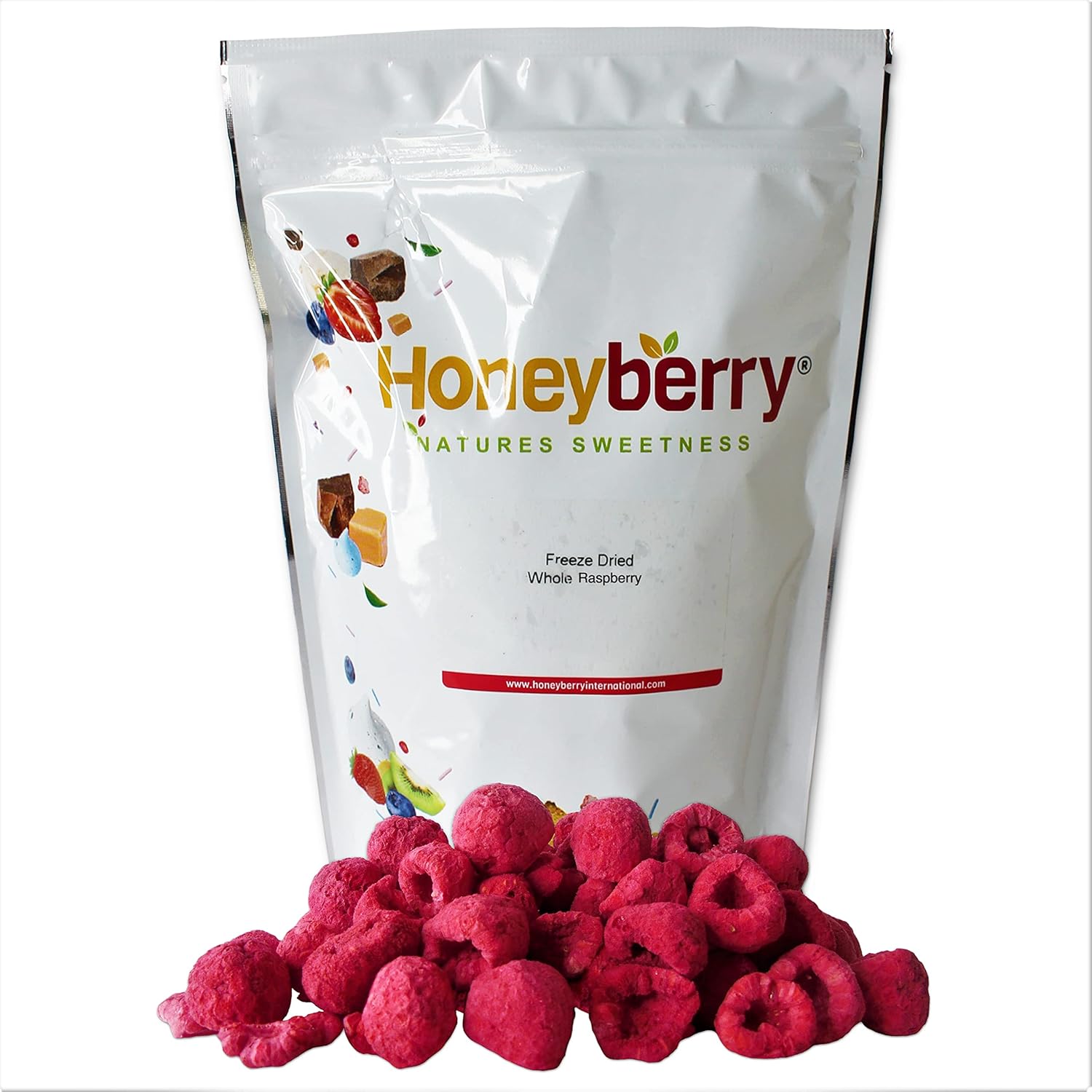 Freeze Dried Whole Raspberries 200g - 100% Natural Healthy Dry ...