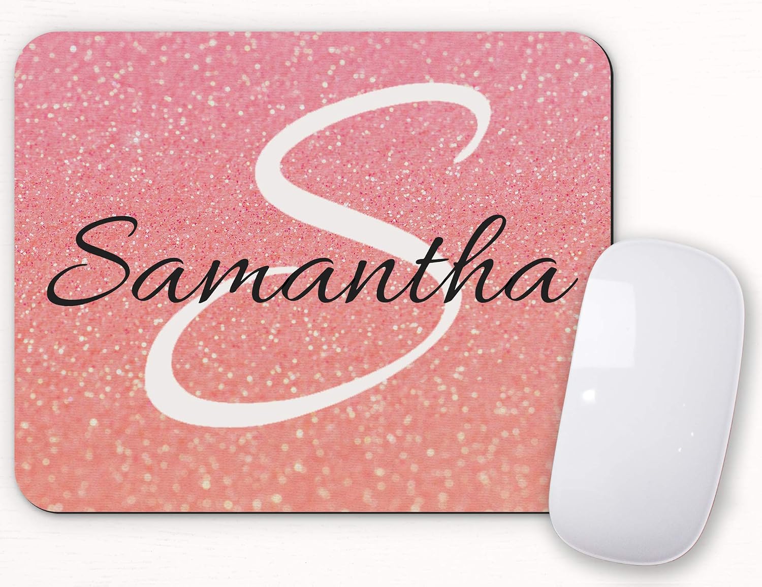 Amazon.com: Personalized Mouse Pad - Add Your Name - Beautiful Vivid ...
