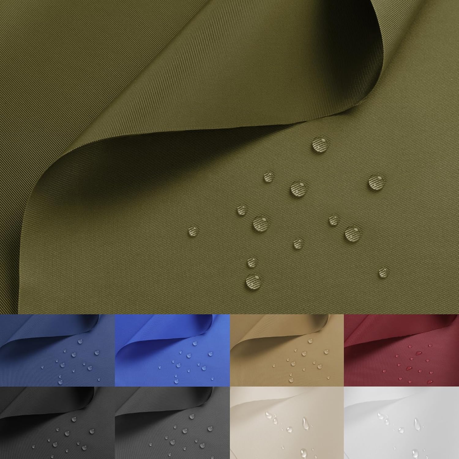 Amazon.com: Nylon Fabric, 58" W 420D Waterproof Fabric 1 Yard Ripstop ...