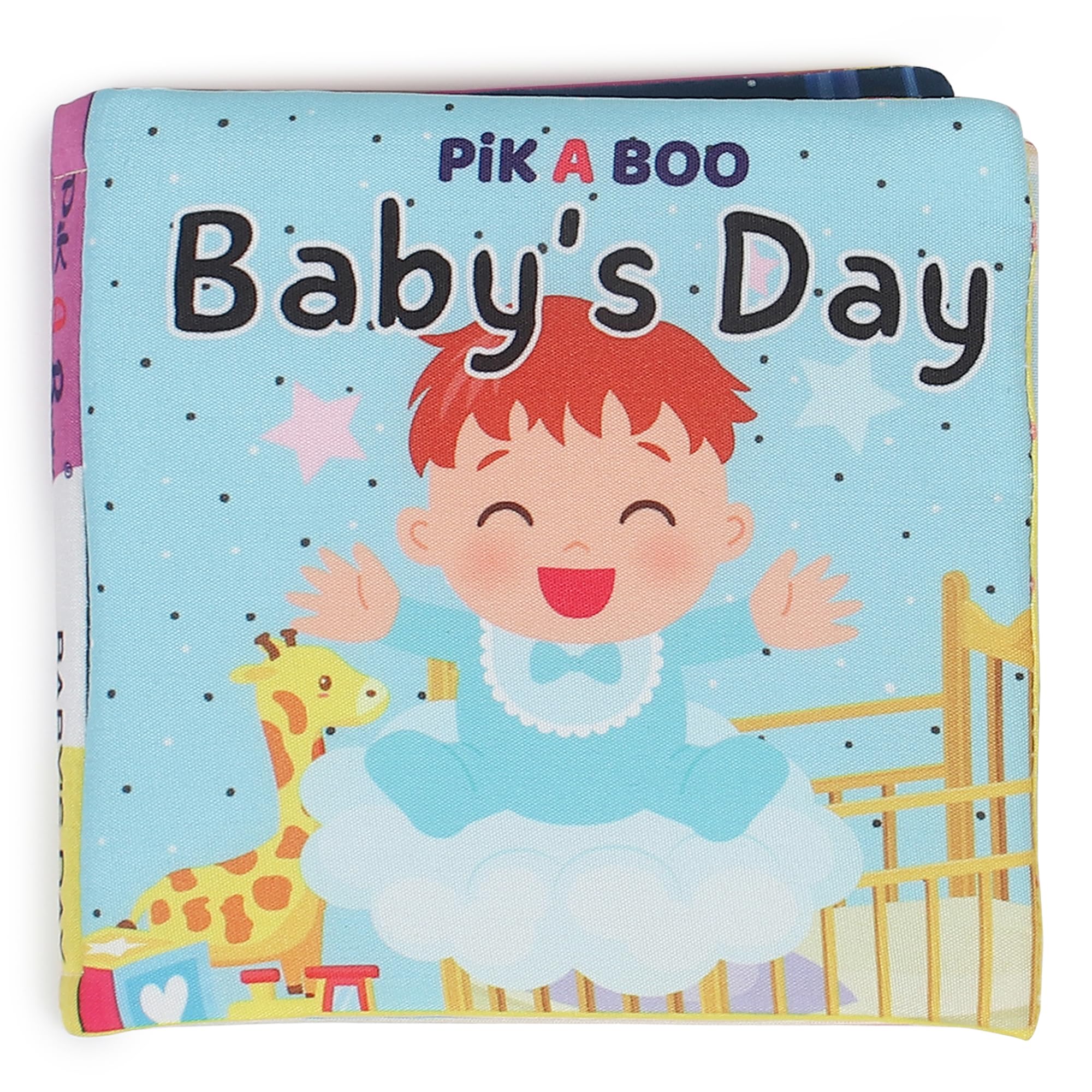 Buy PiK A BOO Baby's Day Sensory Bedtime *15 * 15 cm 4 Page Story Cloth ...