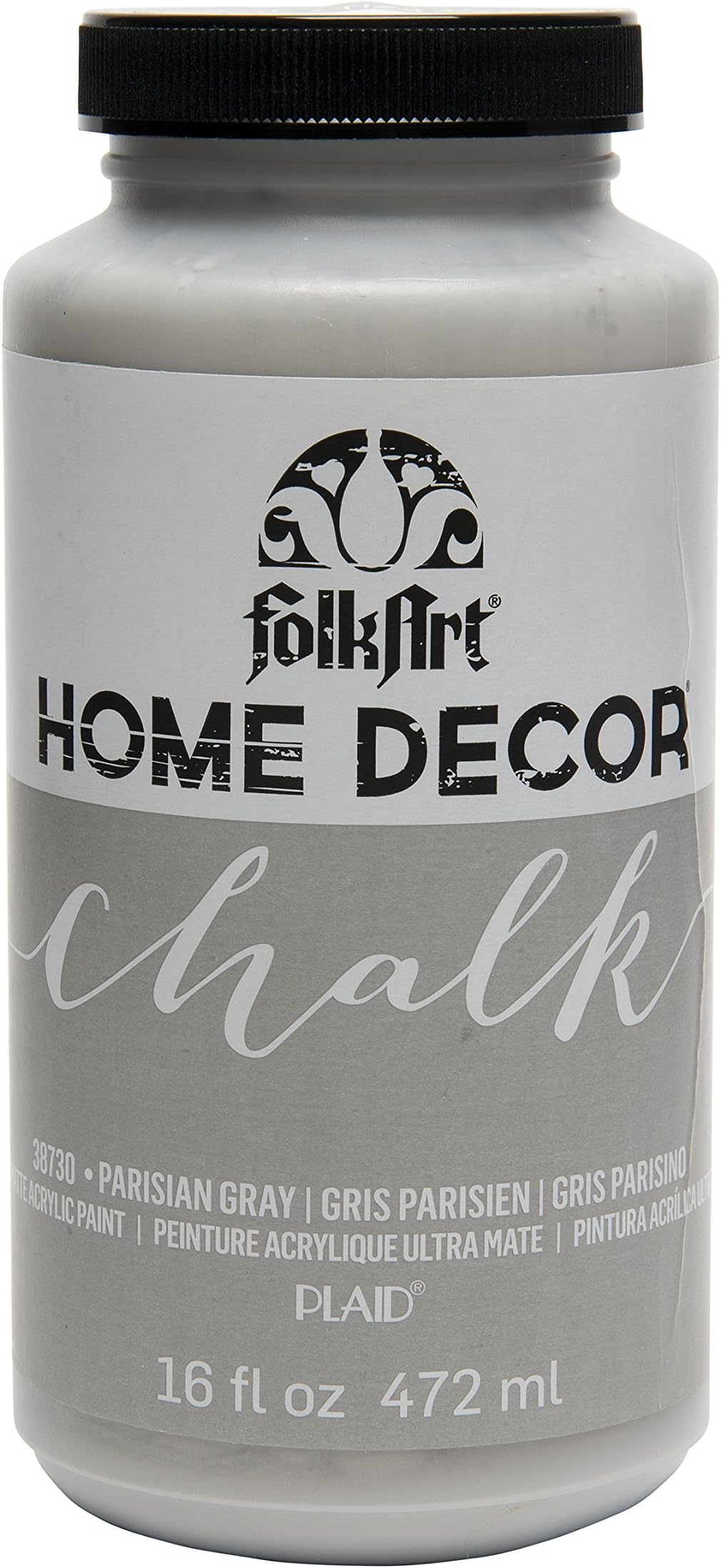 Amazon.com: KILZ Chalk Style Paint, Interior, Ultra Flat, Chalk Gray, 1 ...