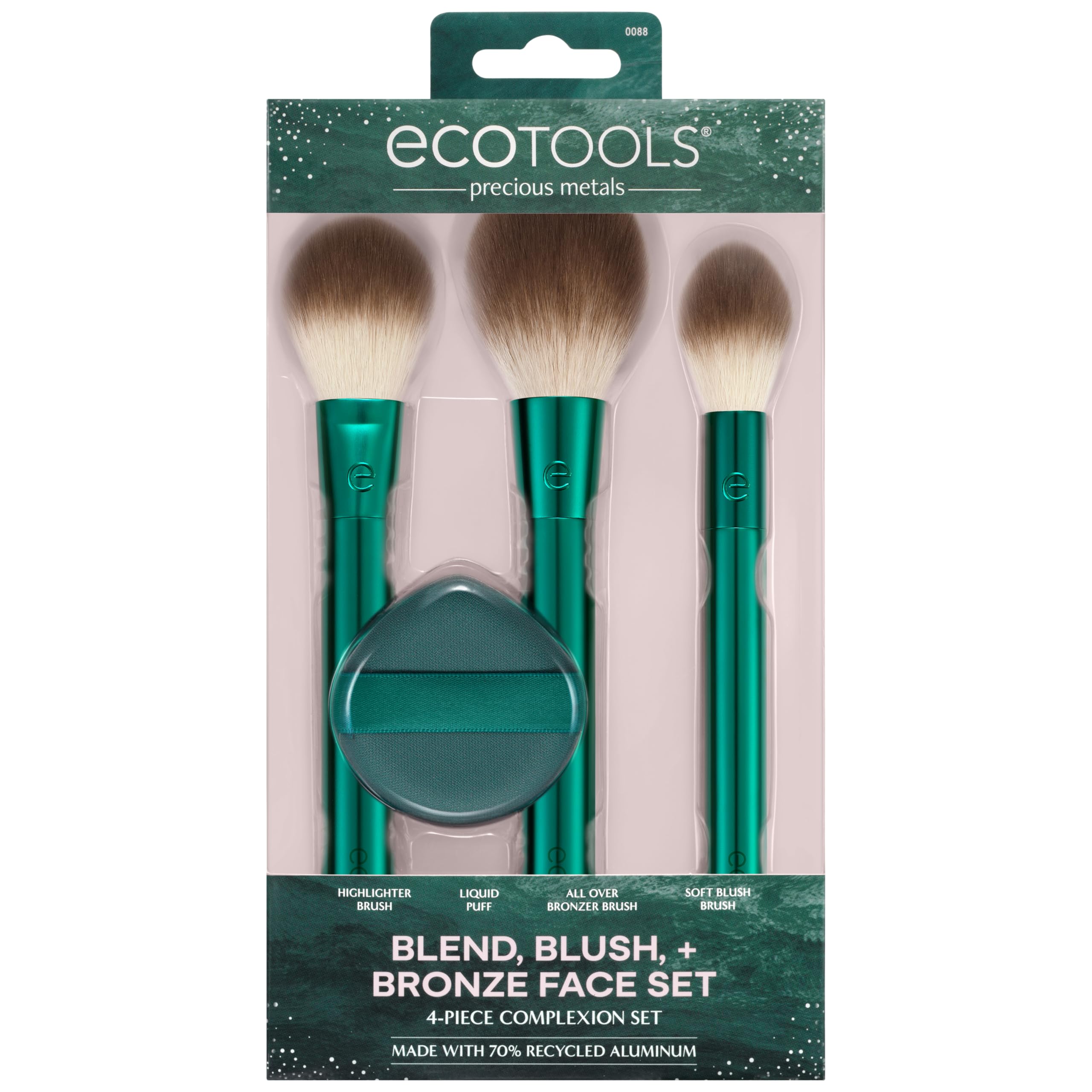 EcoTools Blend, Blush, + Bronze Face Kit, 4 Piece Limited Edition Gift Set : Amazon.co.uk: Beauty