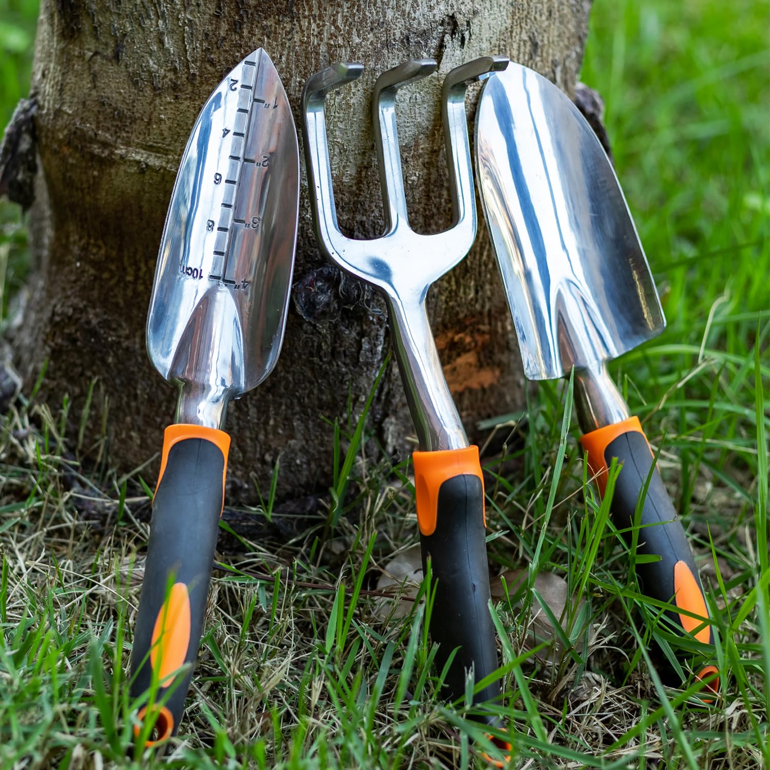 Snapklik.com : Garden Tool Set 7 PCS, Includes Cast-Aluminum Heavy Duty ...