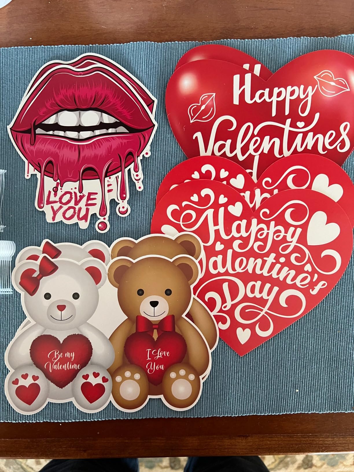 Amazon.com: Zliisang 36Pcs Valentines Day Hanging Decorations Valentine ...