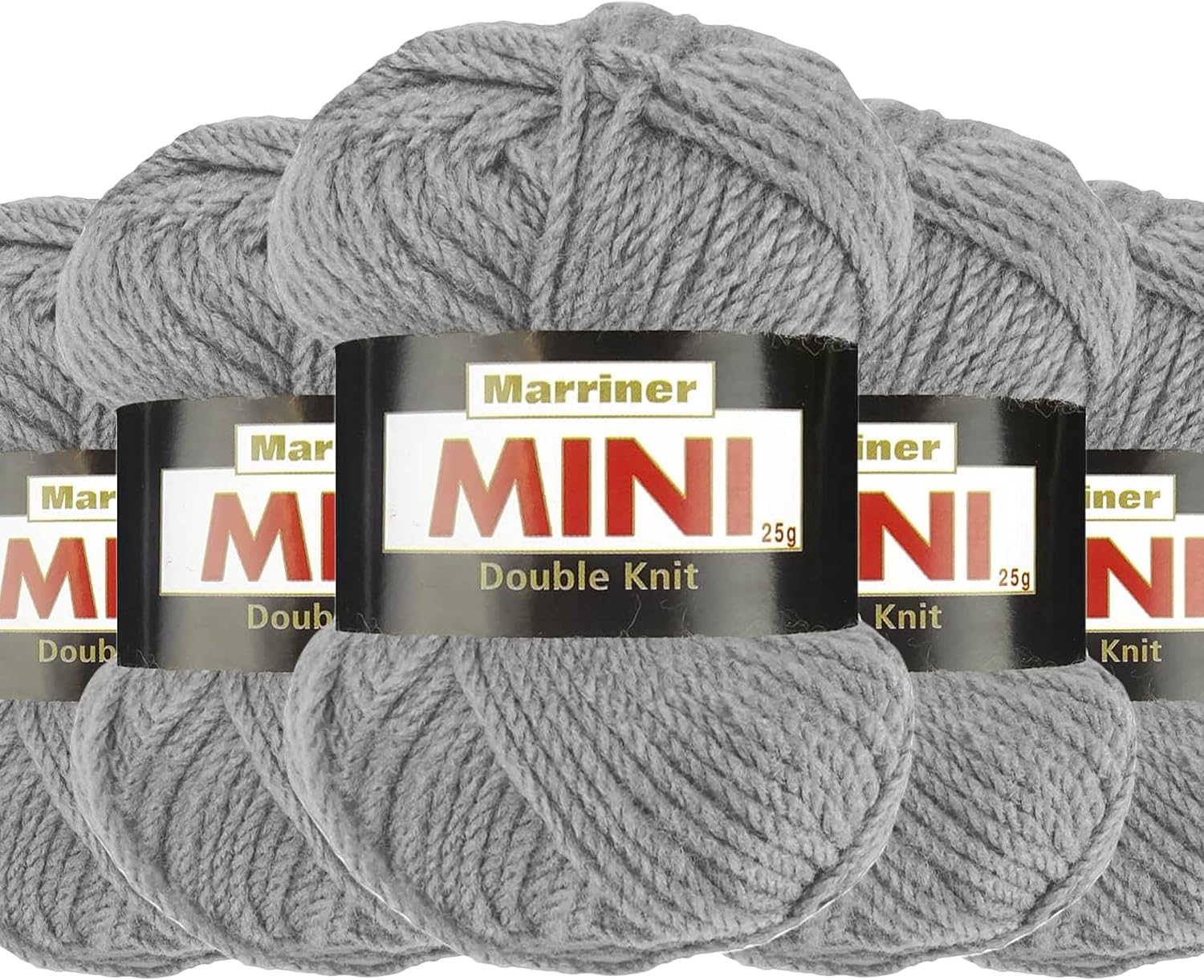 Marriner Mini Double Knit Yarn with 100% Acrylic 8 Ply for Knitting and ...