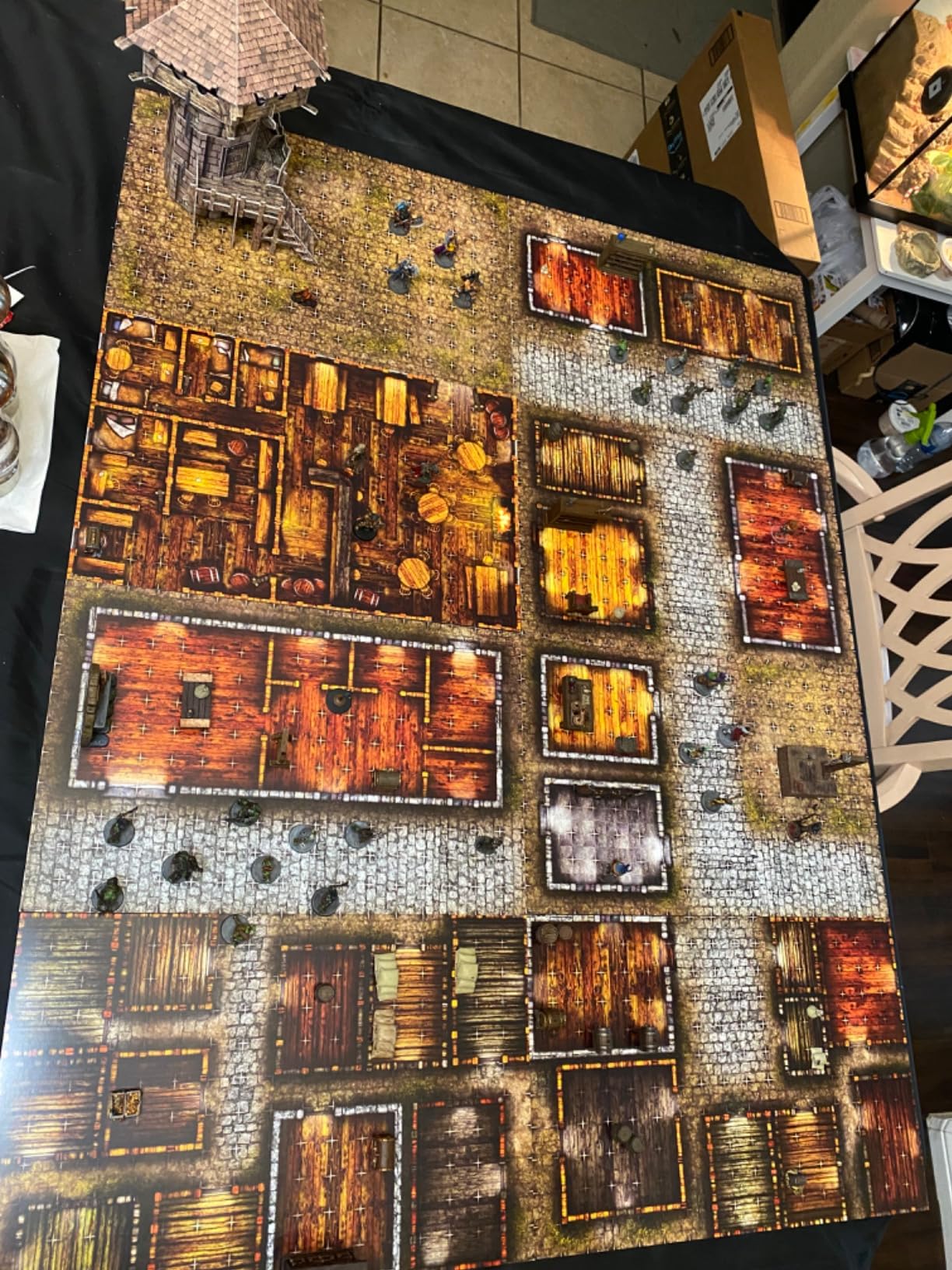 Amazon.com: Arcknight The Cobblestone City Roleplaying Battlemaps; 16 ...