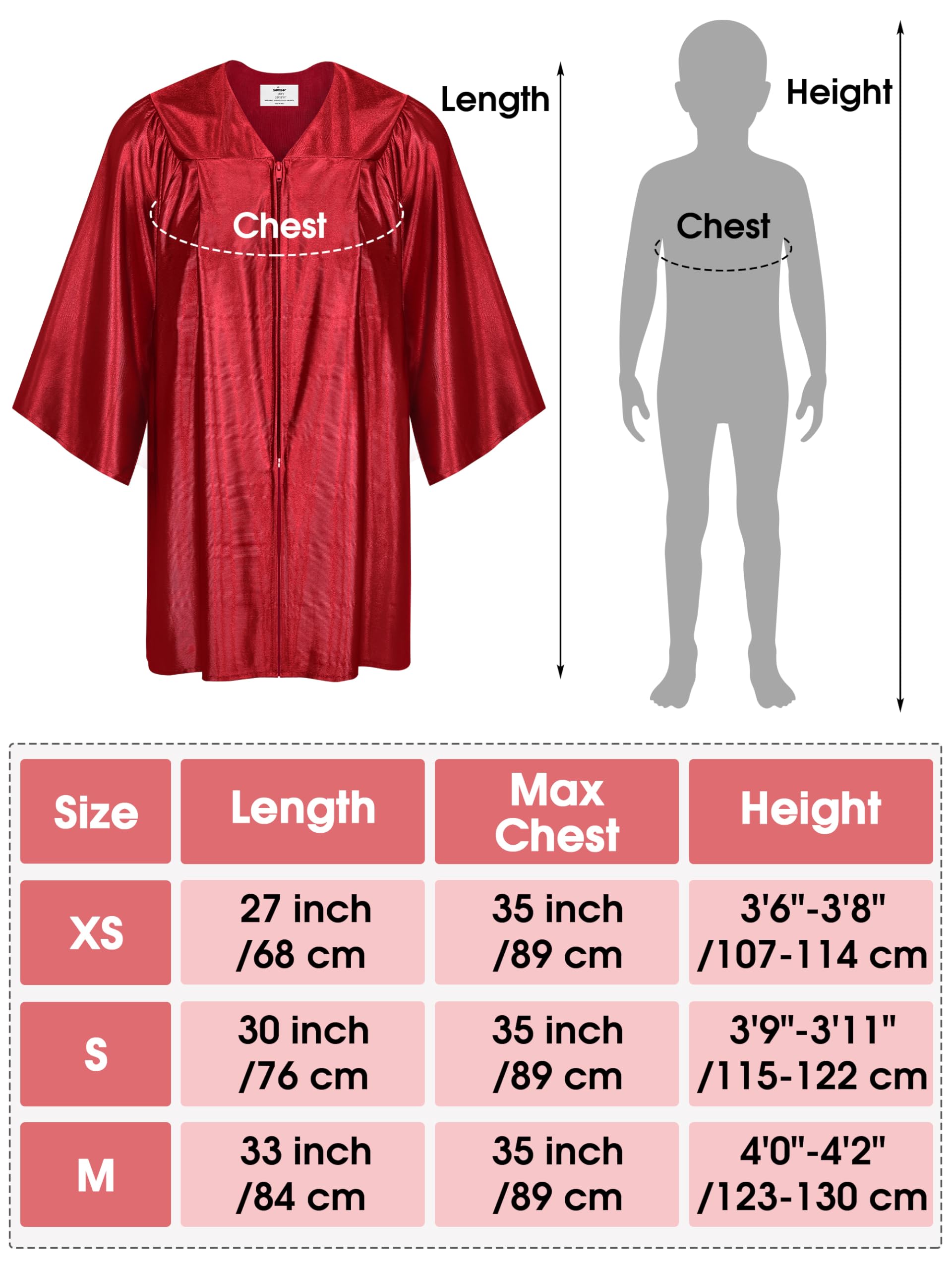 Snapklik.com : 5 Pack Kids 2025 Graduation Cap And Gown Tassel Stole ...