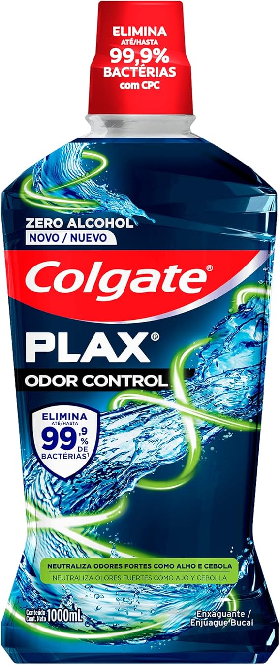 Colgate Plax Enjuague Bucal Odor Control sin Alcohol Neutraliza Olores ...