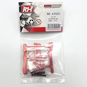 Amazon.com: Remo Hobby A2505 Alloy Suspension Arms(Red) 1/16 Smax 1621 1625 1631 1635 1651 1655 ...