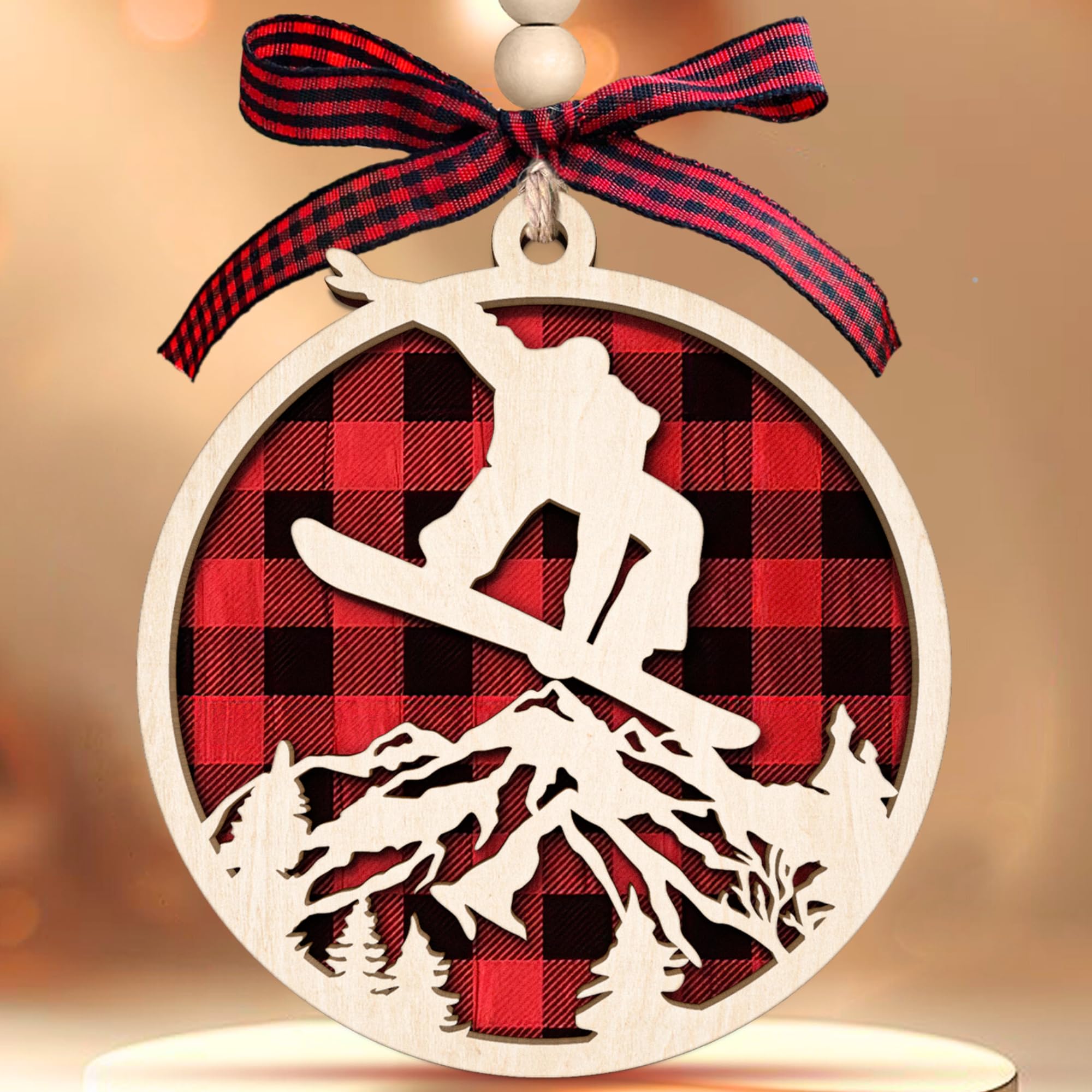Amazon.com: Snowboard Ornaments for Christmas Tree - Snowboarding ...
