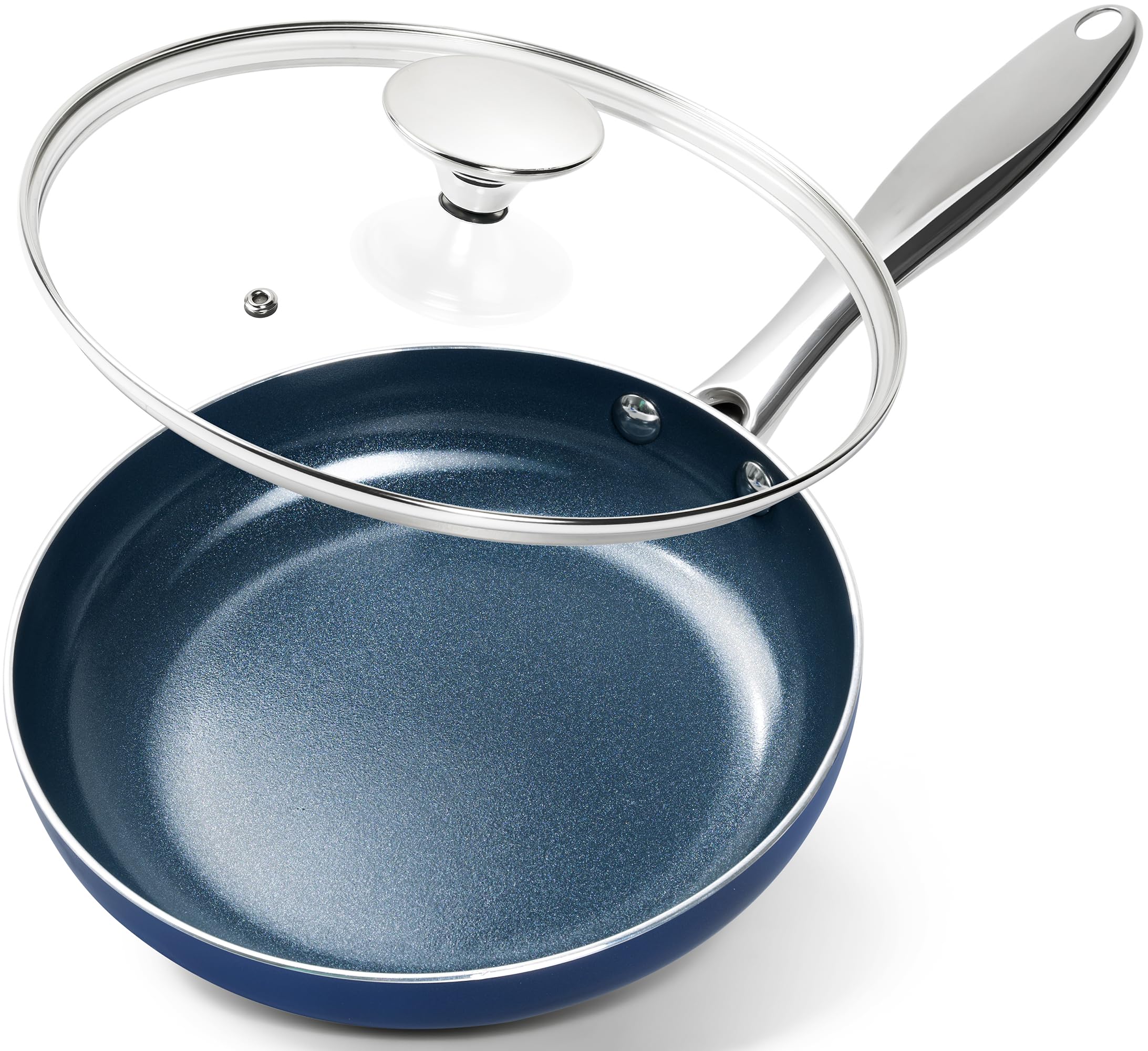 Amazon.com: MICHELANGELO Small Frying Pan - 8 Inch Nonstick Frying Pan ...