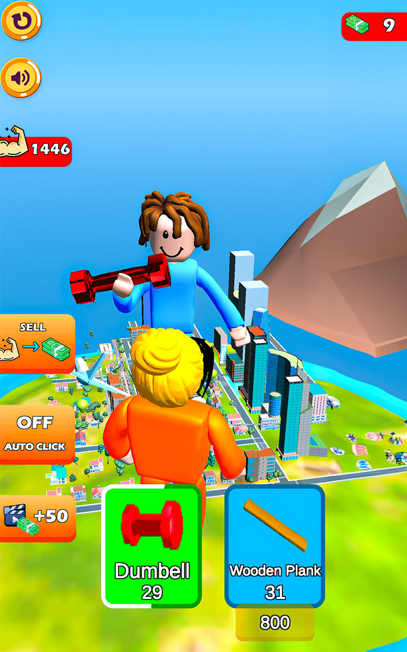 Giant Lifting Hero Idle Tap Tap Lift Faster - App on Amazon Appstore