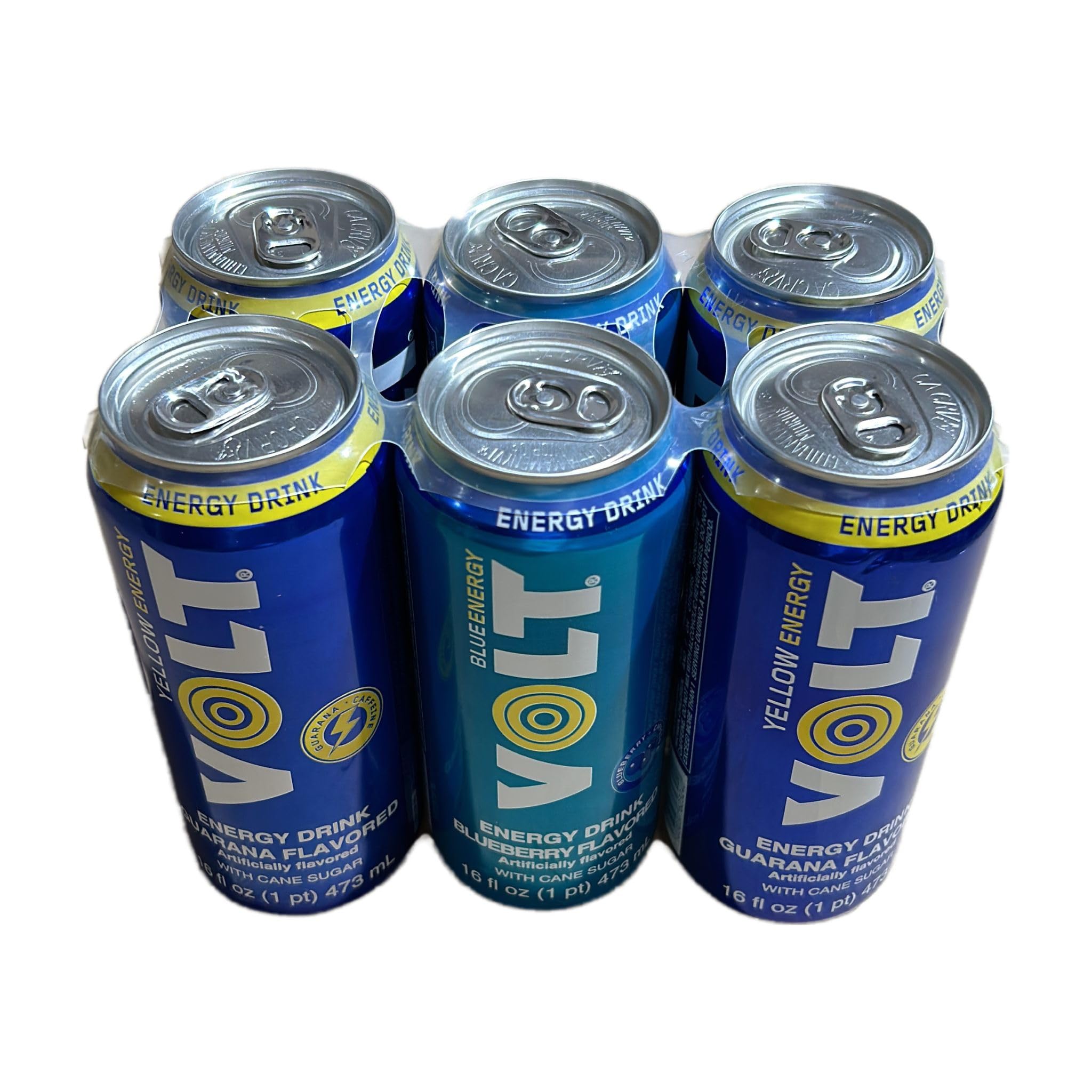 Amazon.com : VOLT Energy Drink Mixed Pack – 16 fl. oz. (6-Pack) – 4 ...