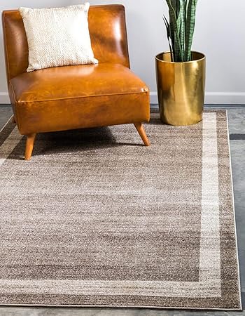 Amazon.com: Unique Loom Del Mar Collection Area Rug - Maria (7' 1" x 10 ...