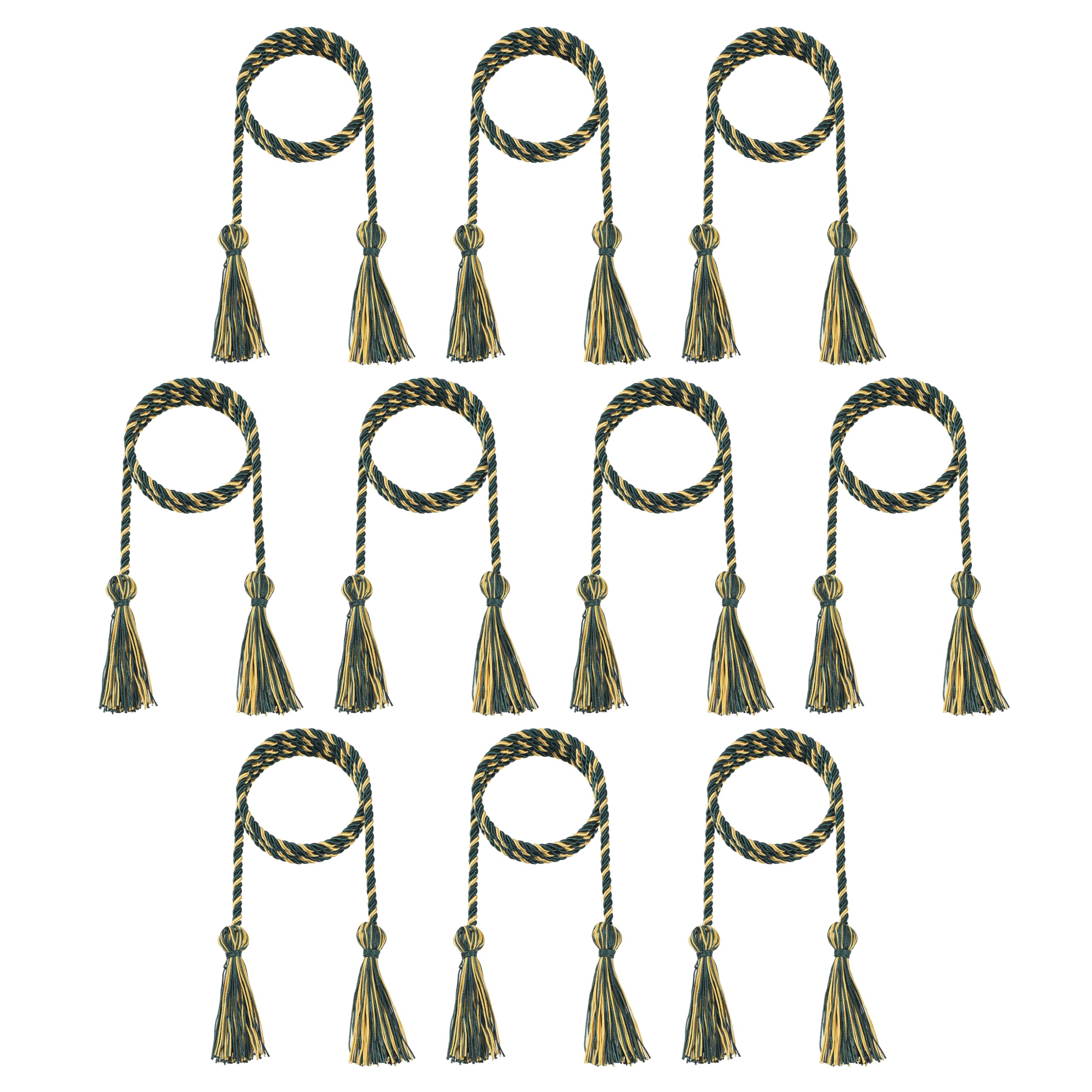 Amazon.com: D DODOU 10 Pieces Graduation Cords Polyester Graduation ...