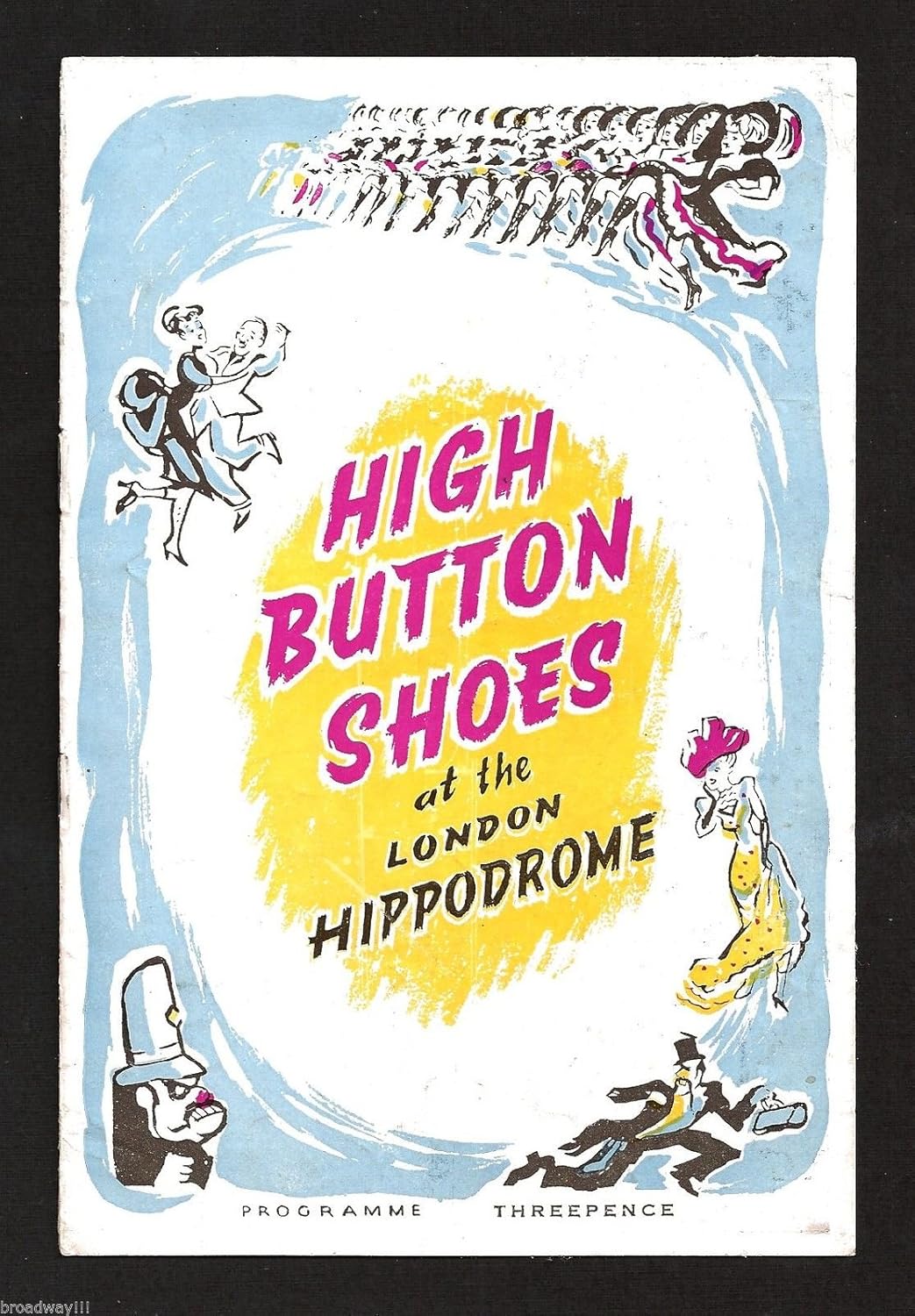Audrey Hepburn (Stage Debut)"HIGH BUTTON SHOES" Joan Heal/Jule Styne ...